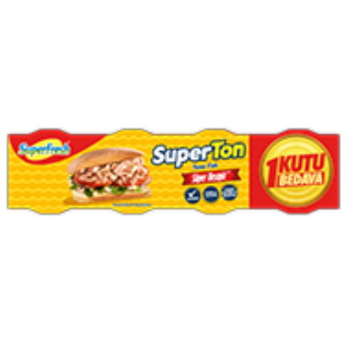SUPERTON TON BALIĞI (4X75G) - Süper Bi Yemek